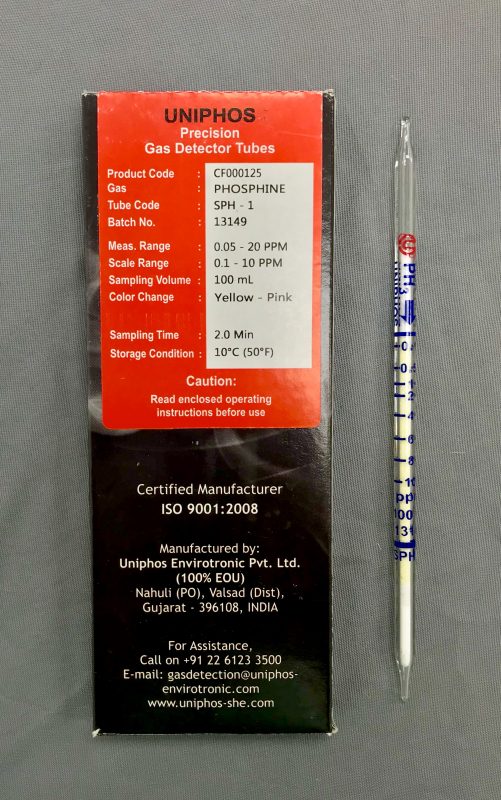 Uniphos PH3 Low Range Tubes - PestFogSales